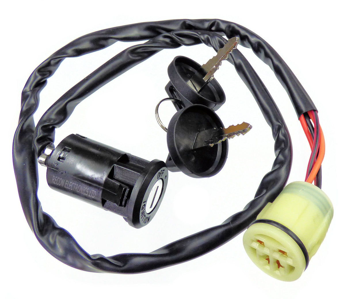 Honda Ignition Switch Barrel & Keys - TRX - ATV - Quad - Motorcycle ...